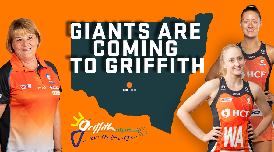 GIANTS Help Open Griffith Sports Complex - GIANTS Netball