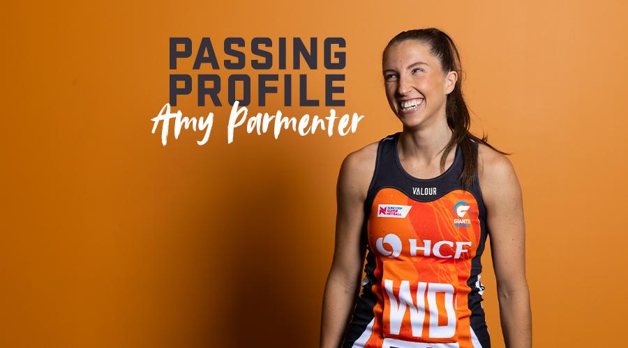 Passing Profile: Amy Parmenter - GIANTS Netball
